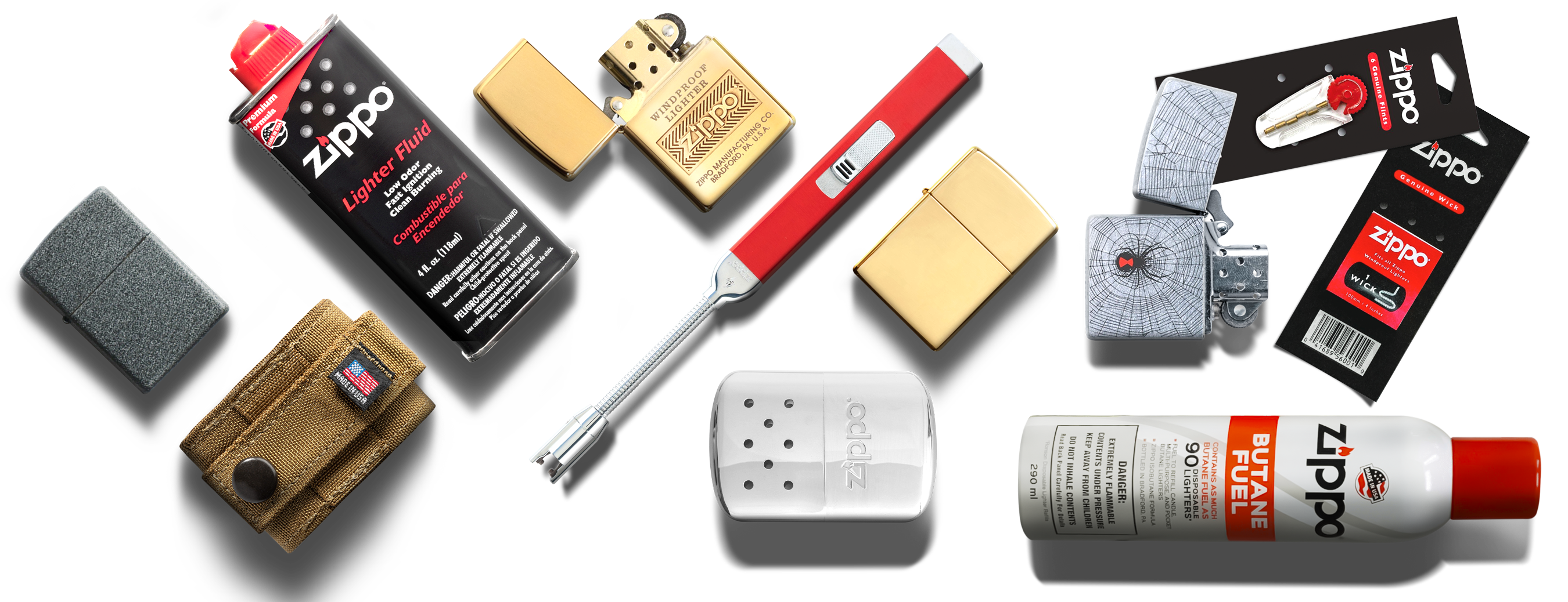 Zippo Lighters | Windproof Lighters, Inserts & Accessories | Lighter USA