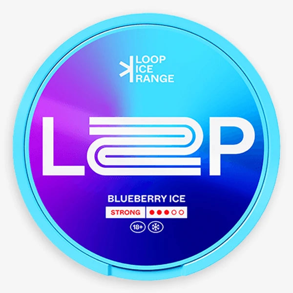 Loop Nicotine Pouches Blueberry Ice | Lighter USA