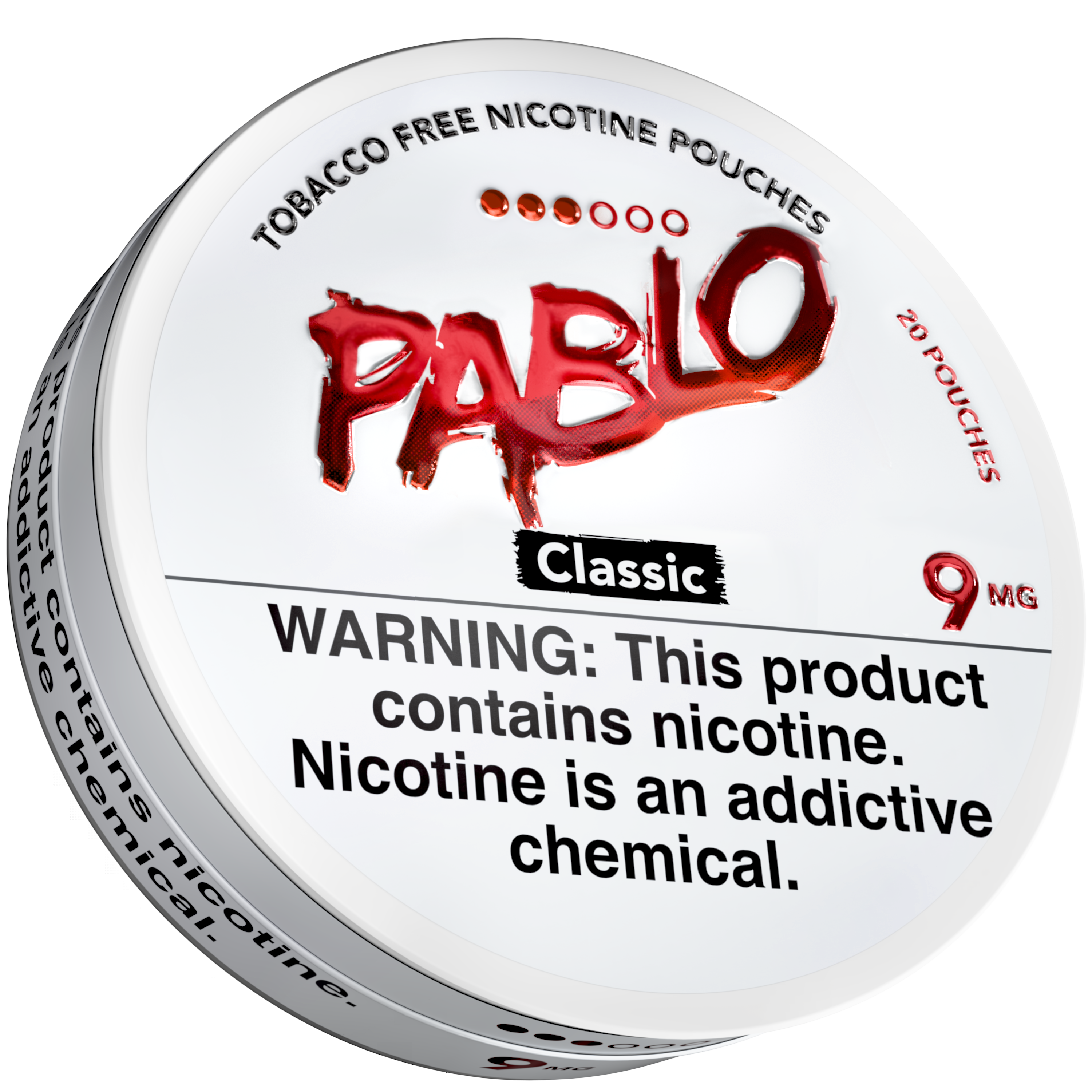 Pablo Classic Nicotine Pouches – Extra Strong 5 Pack | Lighter USA