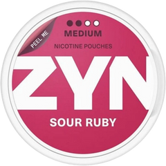 Zyn Sour Ruby - 6 & 11mg Nicotine Pouches | Lighter USA