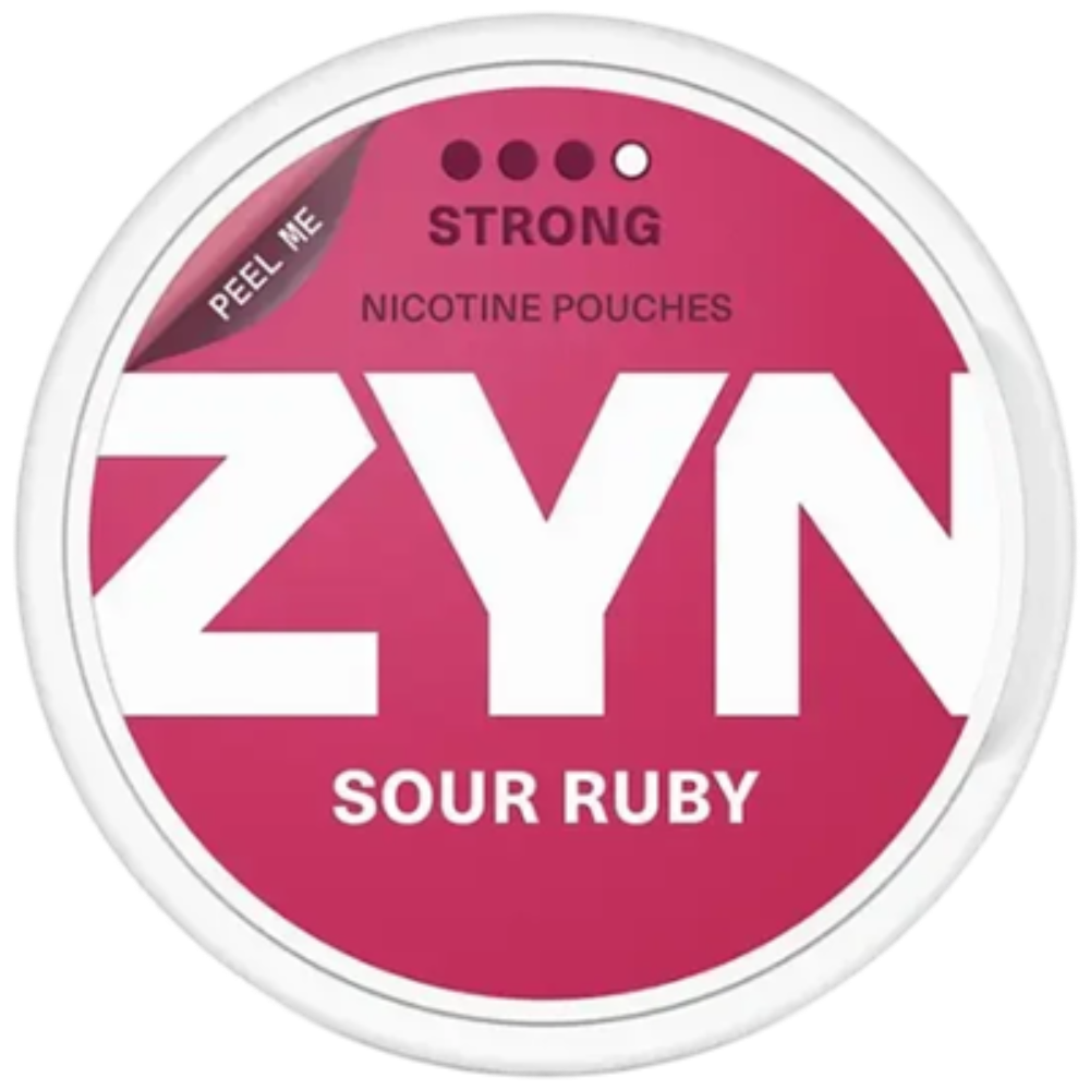 Zyn Sour Ruby - 6 & 11mg Nicotine Pouches | Lighter USA