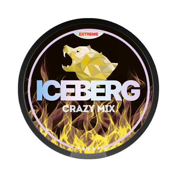 Iceberg Nicotine Pouches - Crazy Mix 35MG (5 Pack) | Lighter USA