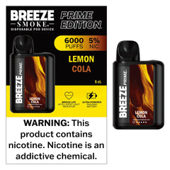 Breeze Prime Disposable Vape - 6000 Puffs – Lighter USA